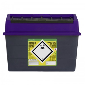 Sharpsafe 24L Sharps Container (15 Pack) - MedicalSupplies.co.uk