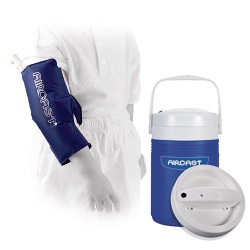 Aircast Knee Cryo/Cuff with Cooler - MedicalSupplies.co.uk