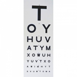 Eye-Test Charts - MedicalSupplies.co.uk