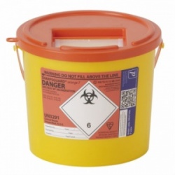 Sharpsguard Cyto 7L Sharps Container (Case of 40) - MedicalSupplies.co.uk