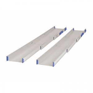 Ultralight-Telescopic Adjustable Wheelchair Ramps (Pair of Ramps ...